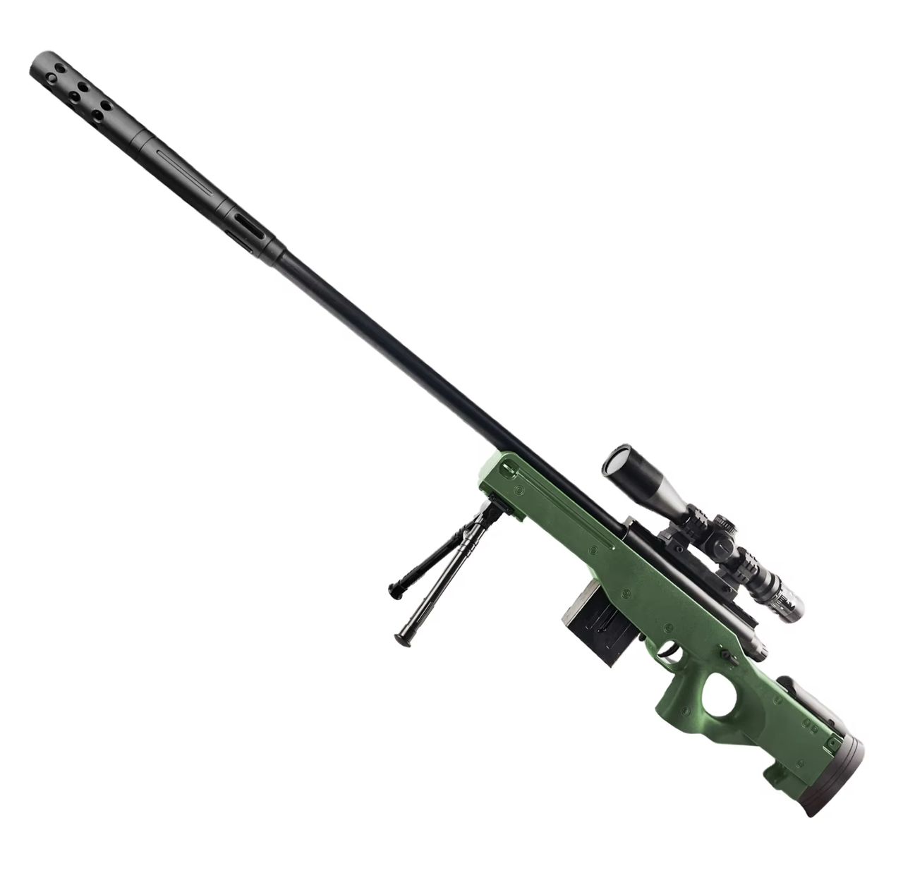 Elite Toy Sniper Rifle with Scope & Tripod – Realistic Design, Safe ...